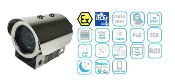 EXPLOSION PROOF 4.2X IP CAMERA | Leading Distributor of ID Card printer ...