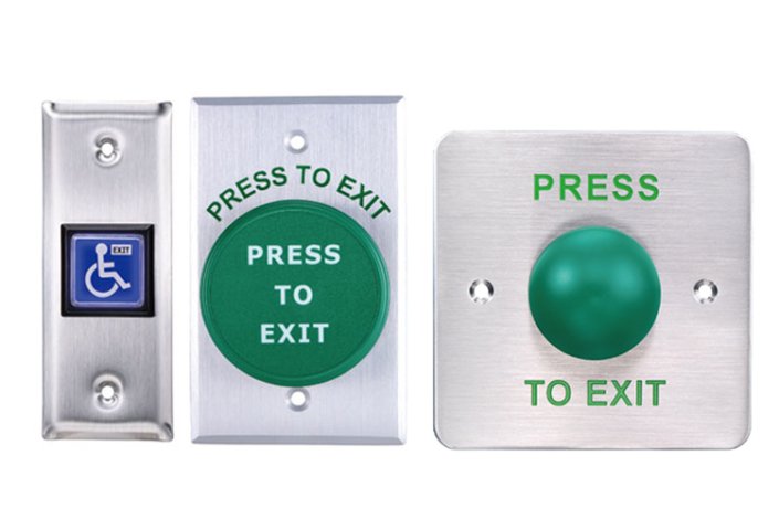 Exit Button Access Control, Exit Push Buttons Supplier Dubai