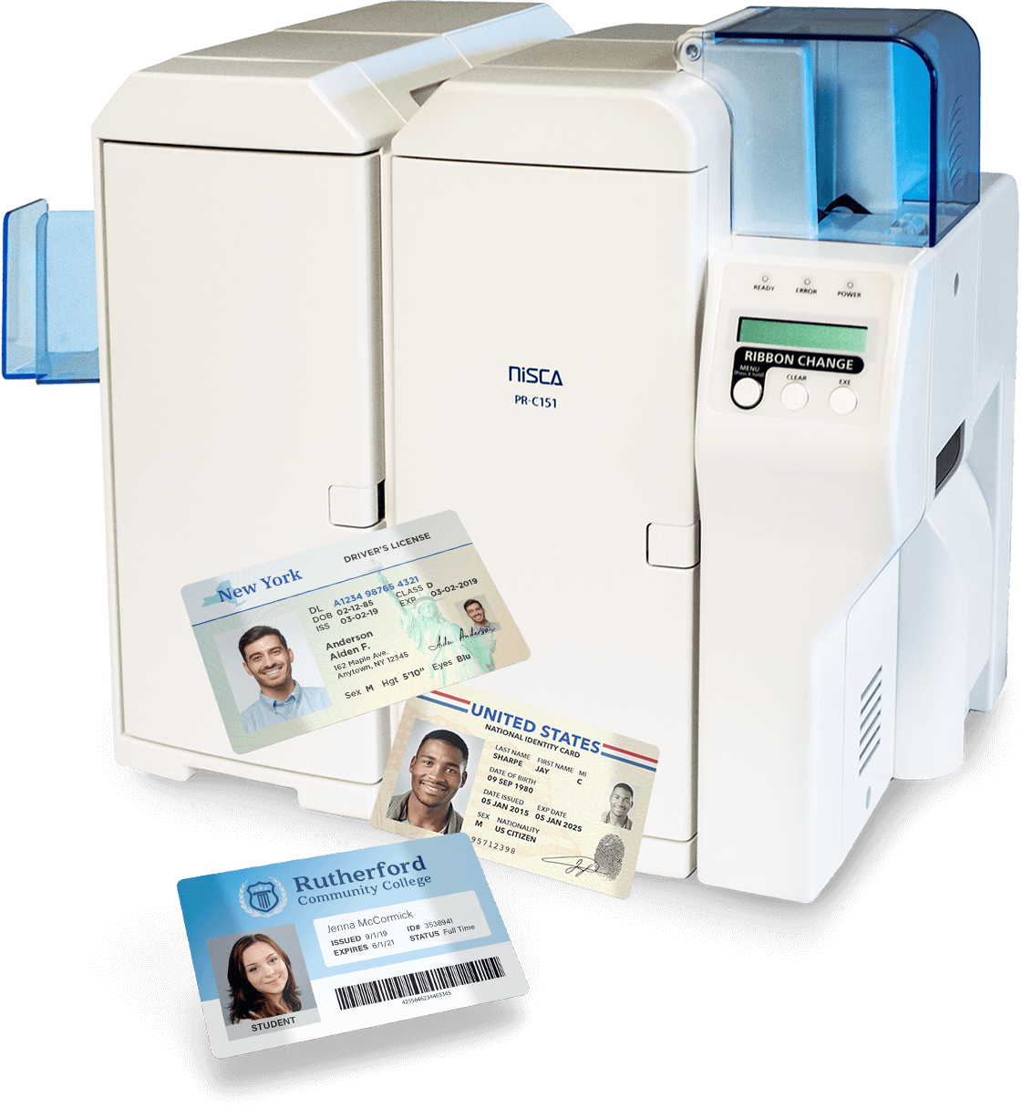 TEAM NISCA CARD PRINTER | Leading Distributor of ID Card printer, HID ...